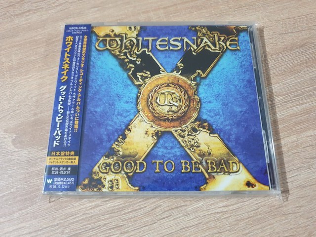 Whitesnake - Good To Be Bad (Japan CD)