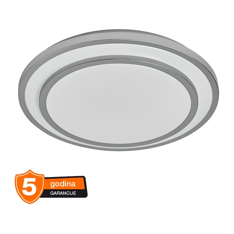 LEDVANCE LED plafonjera 36W 3000K siva okrugla 4700lm