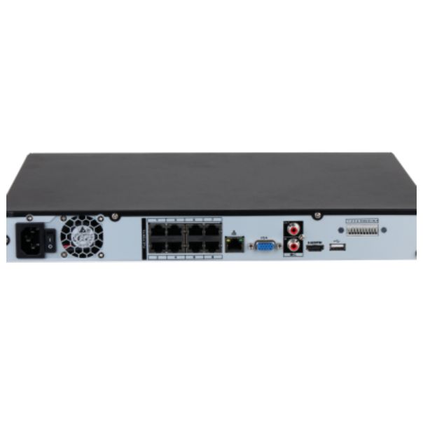 DAHUA Snimač NVR4208-8P-4KS3 8-kanalni 1U 2HDDs 8PoE Network Video Recorder