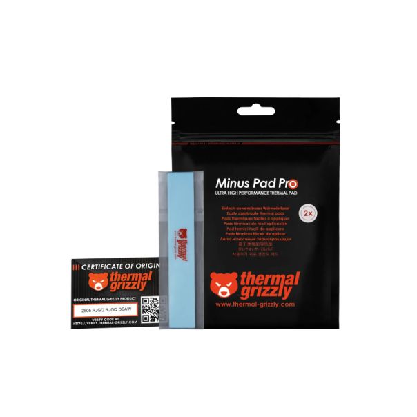 THERMAL GRIZZLY TG Minus Pad Pro - 120x20x1.5 mm termal pad (2pcs) (TG-MP-P-120-20-15-2)