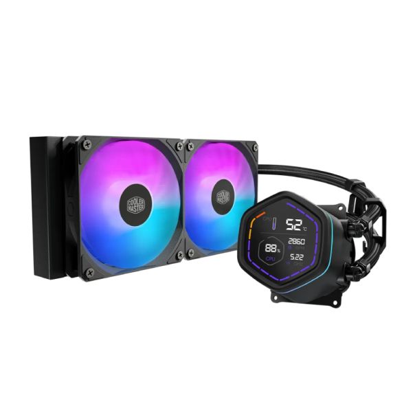 COOLER MASTER MasterLiquid Core Nex Digital 240 ARGB crno vodeno hlađenje (MLX-D24M-A18PA-RD)