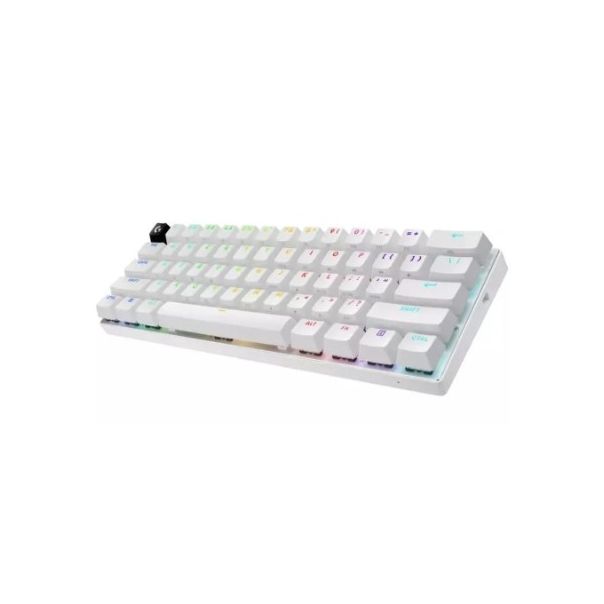 LOGITECH G PRO X 60 Lightspeed Gaming Keyboard (Tactile) US, White