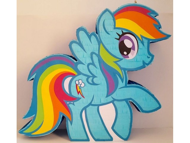 Little Pony(rainbow) PINJATA
