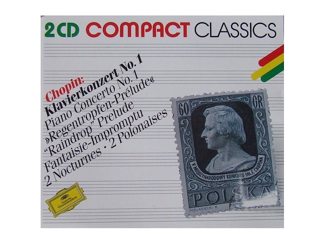 Chopin – Klavierkonzert No. 1 = Piano Concerto 2CD