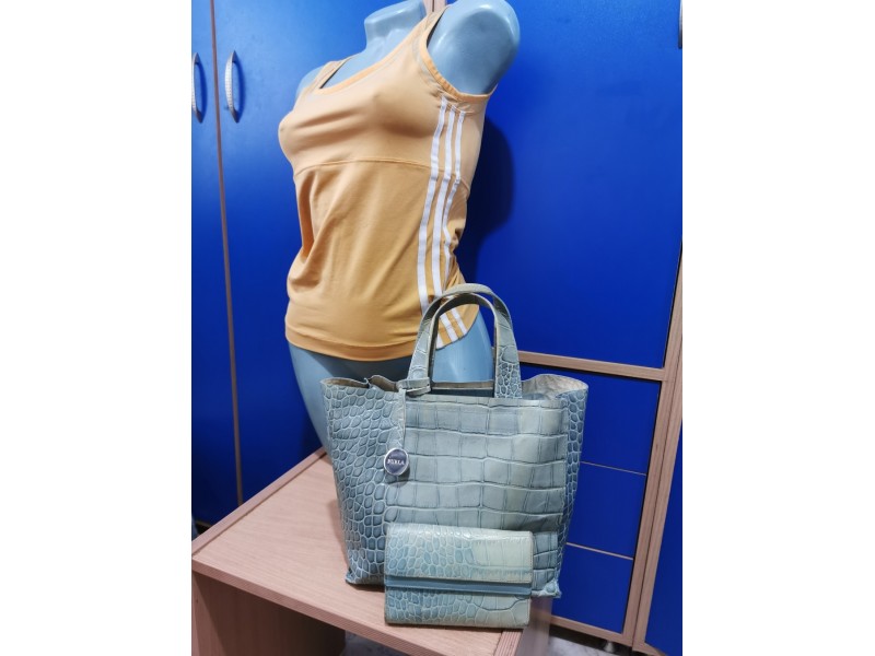 5. FURLA KOZNA TORBA + NOVCANIK