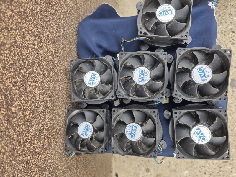 7 ventilatora za kompjuter