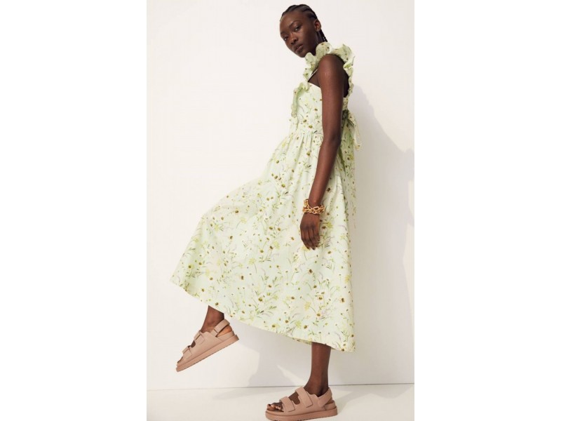 *H&M* haljina od puplin pamuka