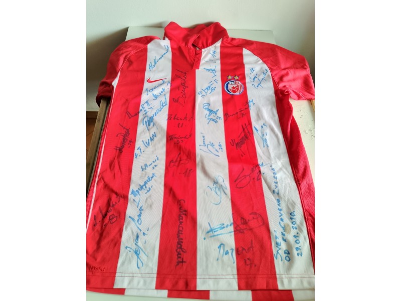 Potpisan dres Fk Crvena Zvezda Ignjatijevic