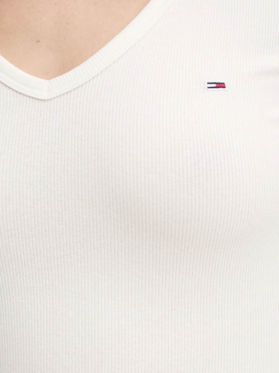 TOMMY HILFIGER ŽENSKA MAJICA BELA THDW0DW17990 YBL