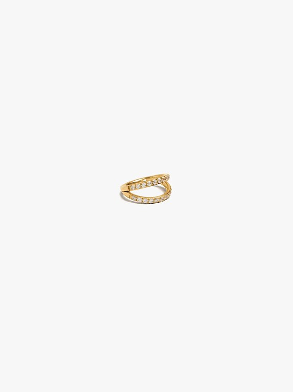 PIERCING WITH ZIRCONIA - STAINLESS STEEL