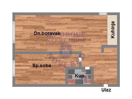 Dvosoban stan na prodaju, 40m2, 117.340€