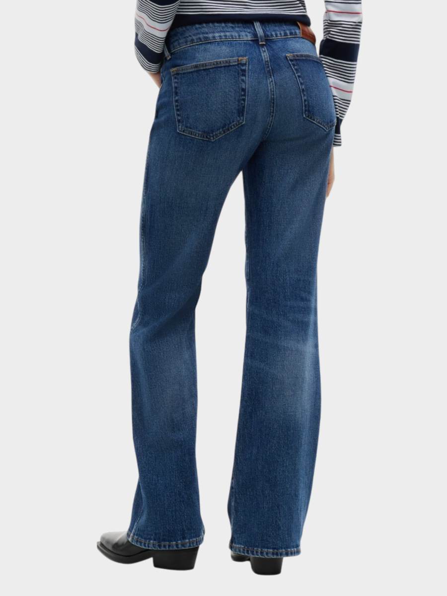 TOMMY HILFIGER ŽENSKE FARMERKE TEGET THDW0DW23511 1BK