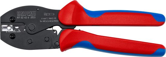 Knipex PreciForce SAC klešta za krimpovanje, skidanje izolacije i sečenje MC4 i MC4 EVO 2 konektora za solarne panele (97 52 42 6)