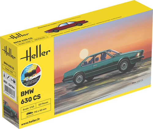 NEW! Heller 56166 BMW 630 CS Starter Kit