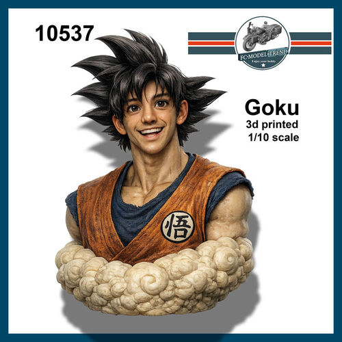 NEW! FC ModelTrend 10537 Goku Bust (3D-Printed)