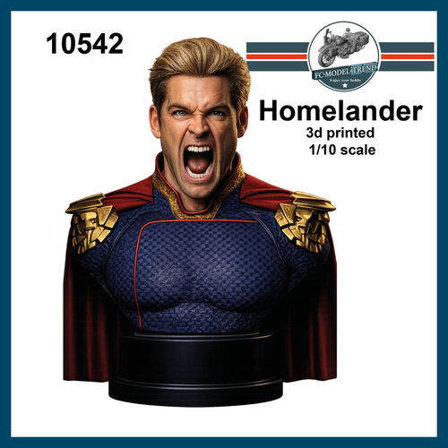 NEW! FC ModelTrend 10542 Homelander Bust (3D-Printed)