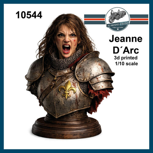 NEW! FC ModelTrend 10544 Jeanne D´Arc Bust (3D-Printed)