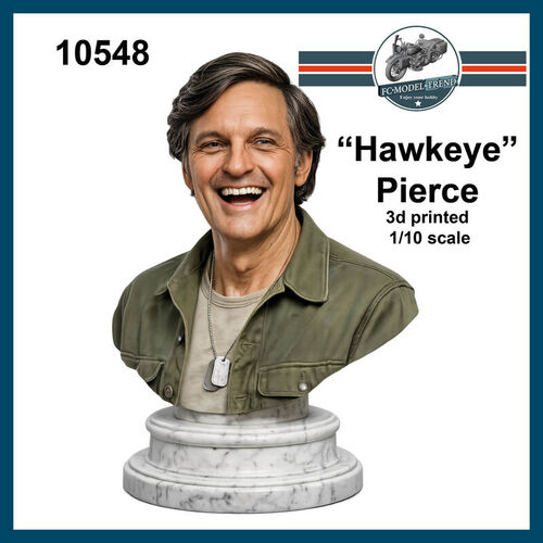 NEW! FC ModelTrend 10548 MASH "Hawkeye" Pierce Bust (3D-Printed)