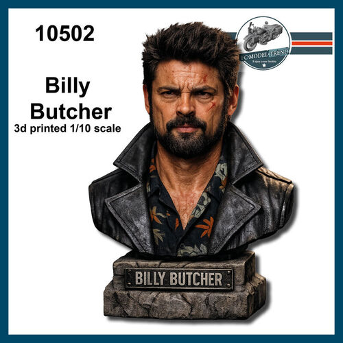 NEW! FC ModelTrend 10502 Billy Butcher Bust (3D-Printed)