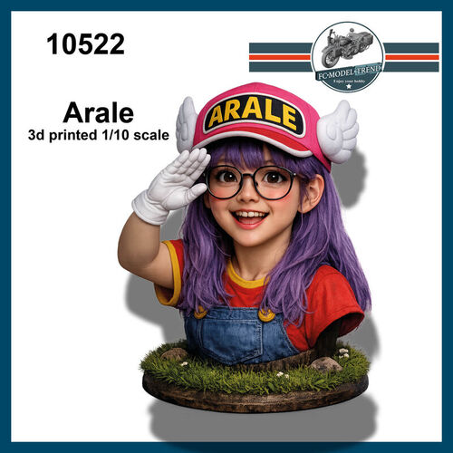 NEW! FC ModelTrend 10522 Arale Bust (3D-Printed)