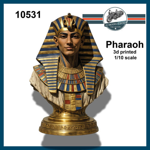 NEW! FC ModelTrend 10531 Pharaoh Bust (3D-Printed)