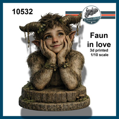 NEW! FC ModelTrend 10532 Faun in Love Bust (3D-Printed)