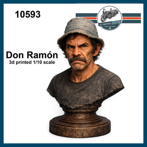 NEW! FC ModelTrend 10593 Don Ramon Bust (3D-Printed)