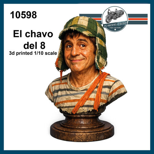 NEW! FC ModelTrend 10598 El Chavo Del Ocho Bust (3D-Printed)
