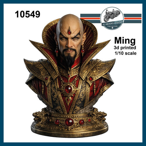 NEW! FC ModelTrend 10549 Ming Bust (3D-Printed)