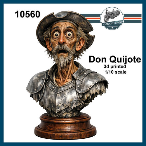 NEW! FC ModelTrend 10560 Don Quijote / Don Kichot Bust (3D-Printed)