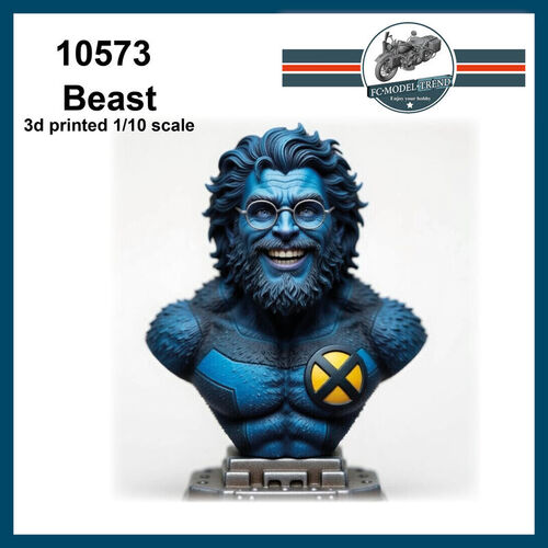 NEW! FC ModelTrend 10573 Beast Bust (3D-Printed)