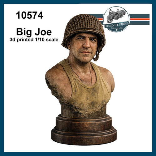NEW! FC ModelTrend 10574 Big Joe Bust (3D-Printed)