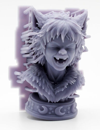 NEW! FC ModelTrend 10601 Boy Wolf Bust (3D-Printed)