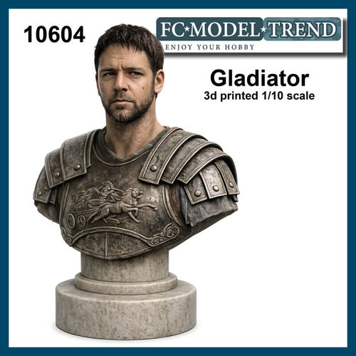 NEW! FC ModelTrend 10604 Gladiator Bust (3D-Printed)