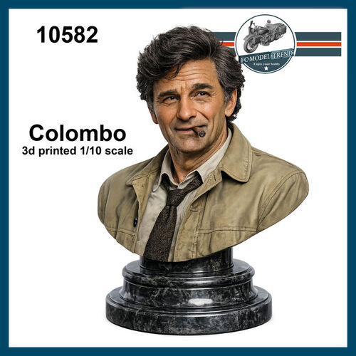 NEW! FC ModelTrend 10582 Colombo Bust (3D-Printed)