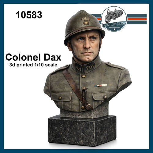 NEW! FC ModelTrend 10583 Colonel Dax Bust (3D-Printed)