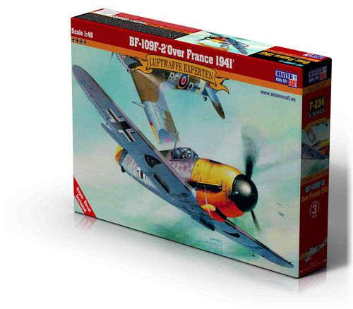 NEW! MisterCraft F234 Messerschmitt Bf-109 F-2 over France (1941)