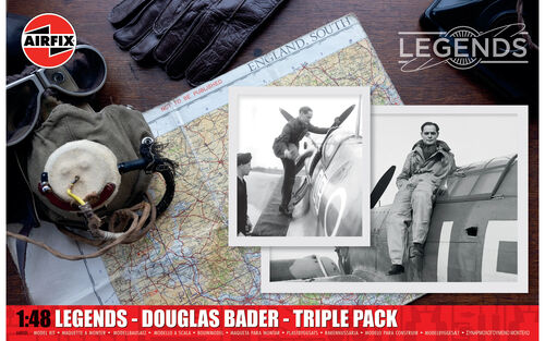 NEW! Airfix 40101 Legends - Douglas Bader (Triple Pack)