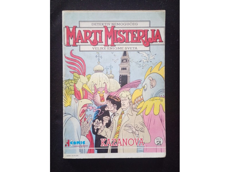Marti Misterija HC broj 2
