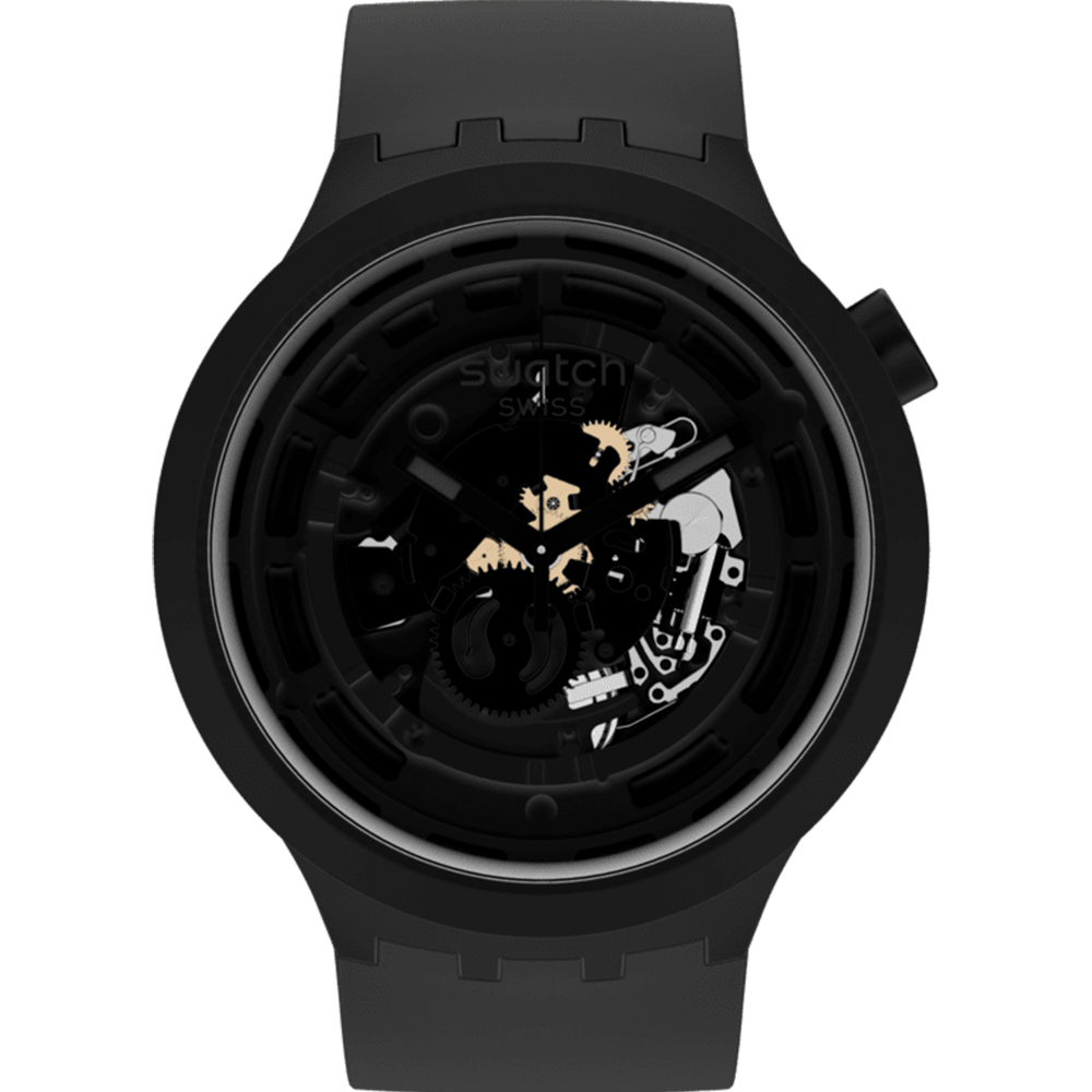 SWATCH C-Black Kvarcni sat