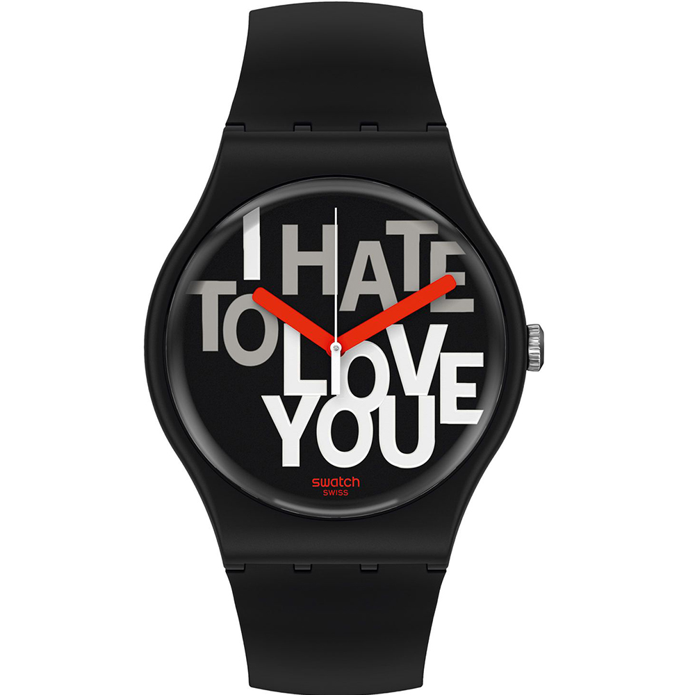 SWATCH Hate 2 Love Kvarcni sat