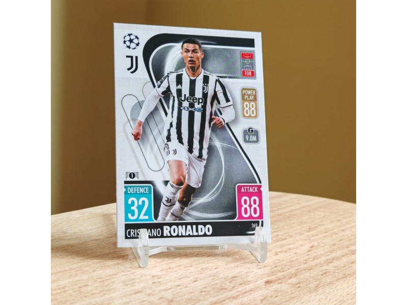 Cristiano RONALDO kartica -Champions league 21-22 Topps