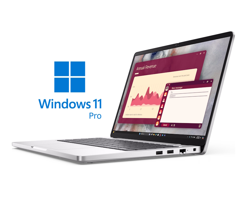 DELL Pro 14 14 inch FHD+ 300nits Core Ultra 5 235U 16GB 512GB SSD YU Backlit Win11Pro 3yr ProSupport