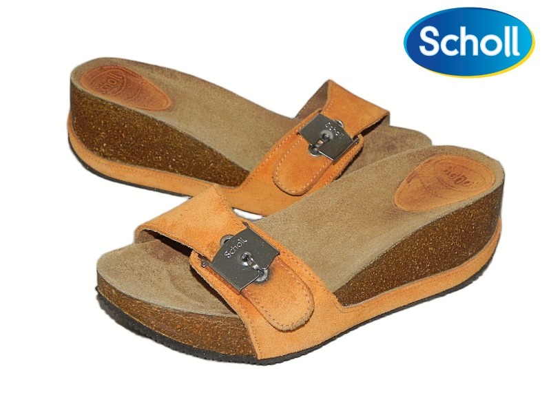 **SCHOLL** anatomske kožne papuče br.38-kao nove