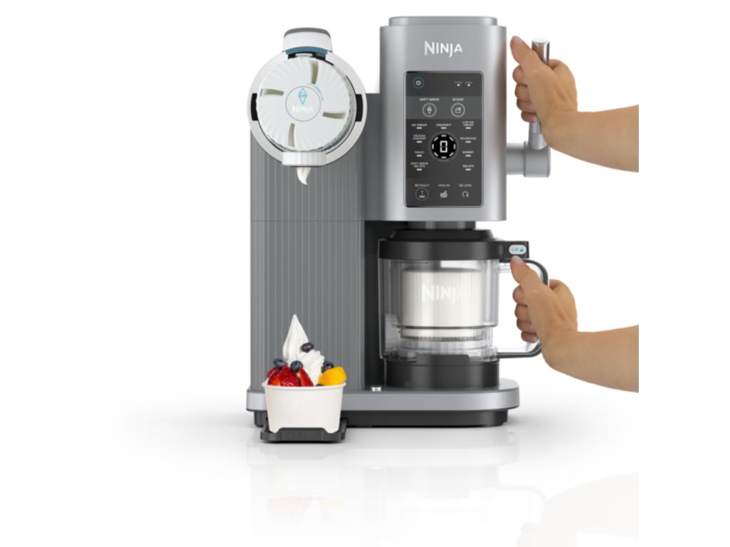 Aparat za sladoled NINJA NC701EU Creami&Swirl 13u1/800W/siva