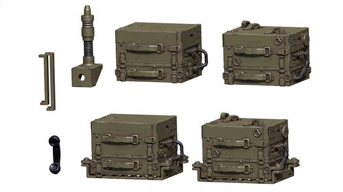 NEW! Firma49 A119-35 US Radio BC-659/BC-620 for Willys Jeep (4 pcs)
