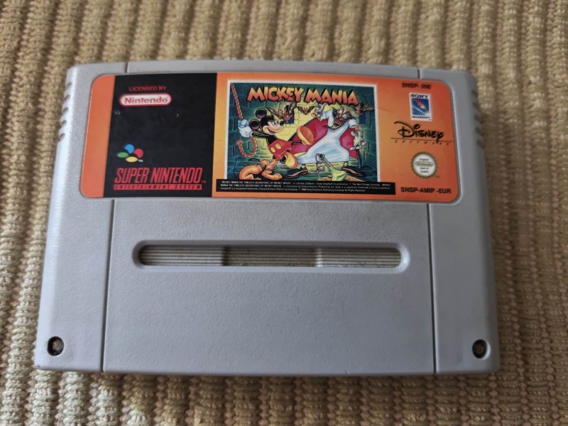 Mickey Mania - Super Nintendo