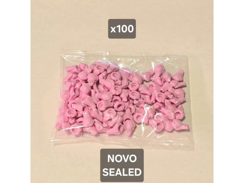 Lego Bright Pink Frog x100