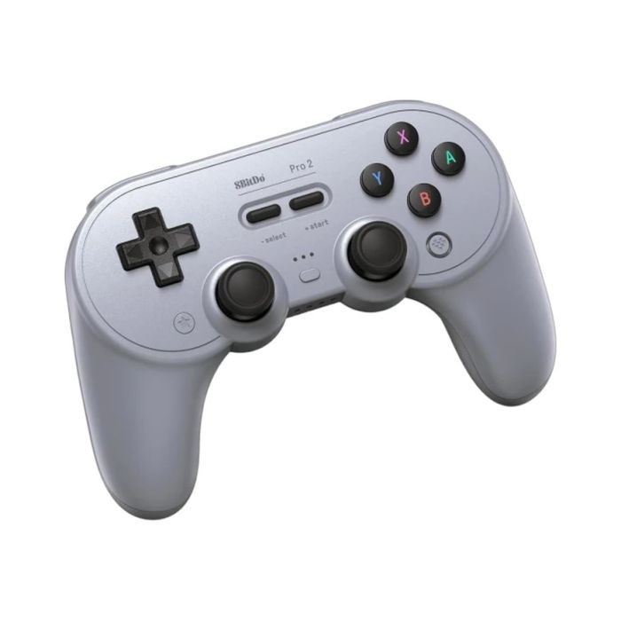 Gamepad 8BitDo Pro 2 Hall Effect Bluetooth/USB-C/2.4GHz / SWITCH / SWITCH 2 / PC / Android / IOS / Gray
