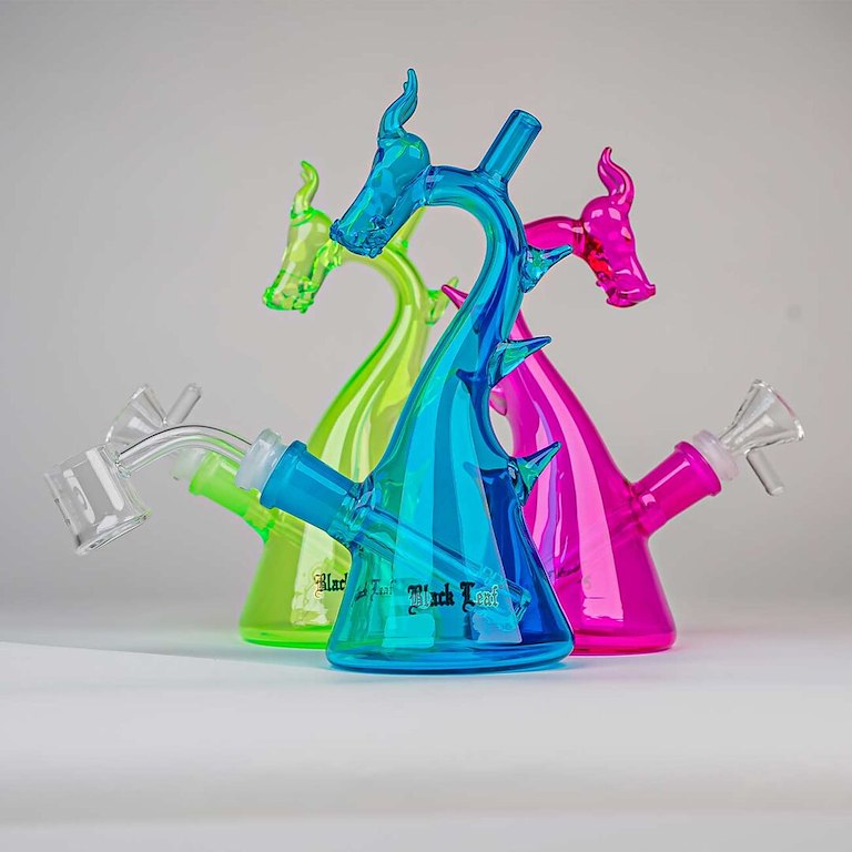 Black Leaf – DRAGON stakleni bong za ulje i bilje H:210mm O:40mm SG:19/14